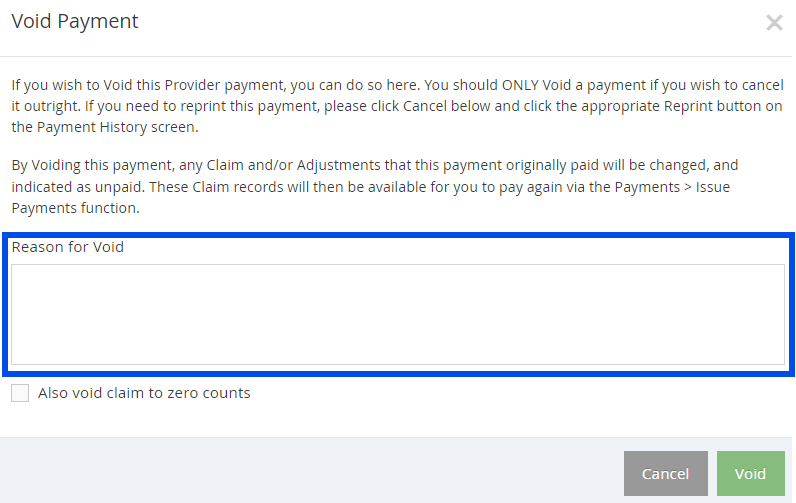 List Payment History
